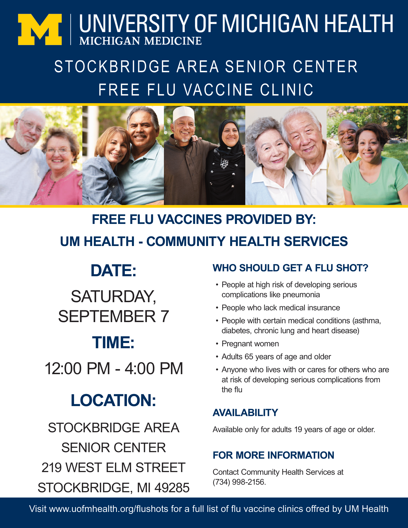Welcome to The Stockbridge Area Senior Center